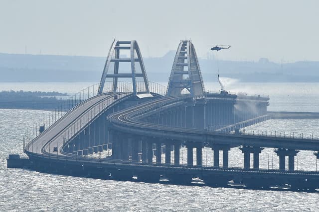 Russia Blames Ukraine for Attack on Key Crimea Bridge That Kills Two ...